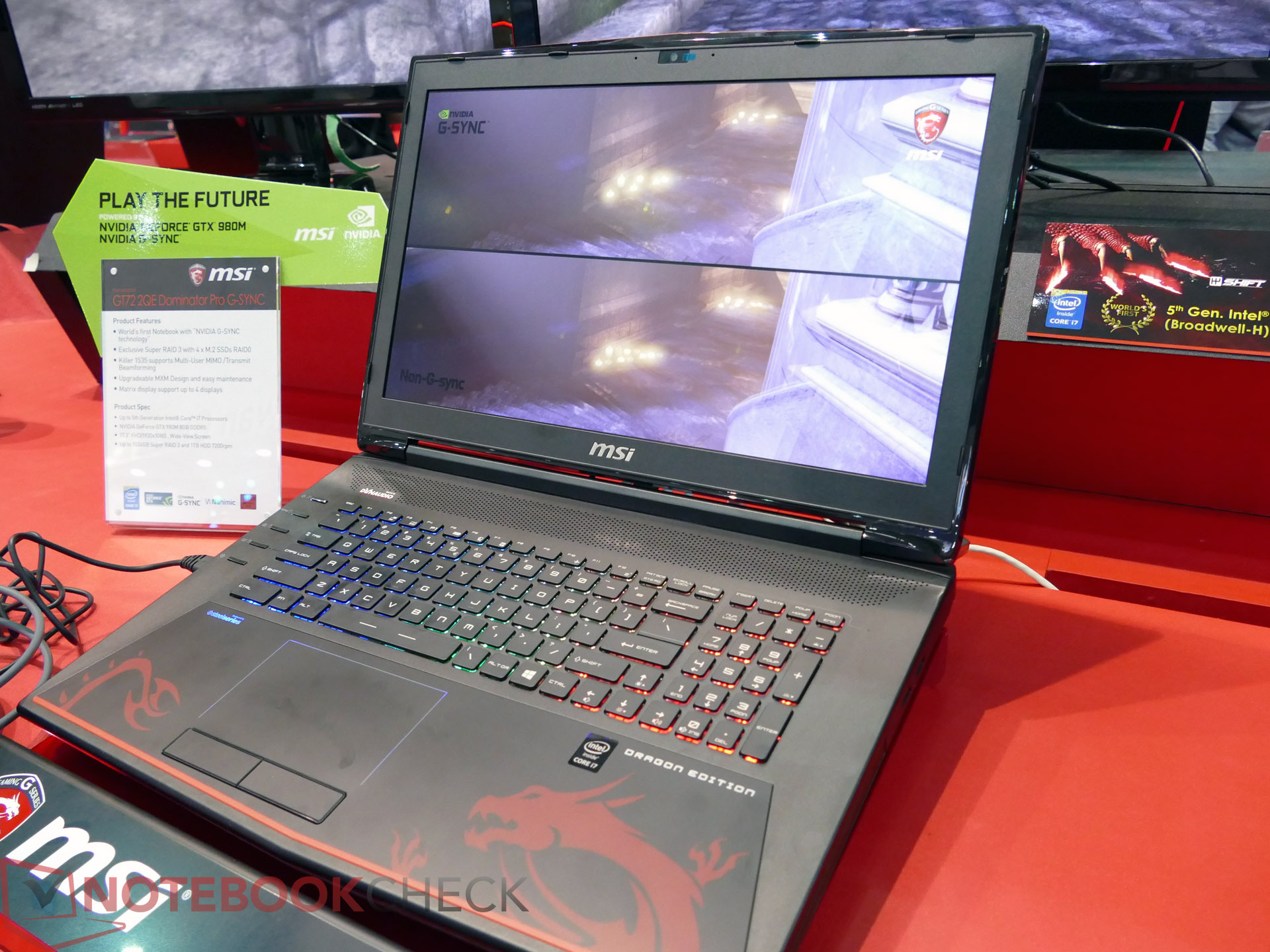 MSI GT72 - Notebookcheck-ru.com