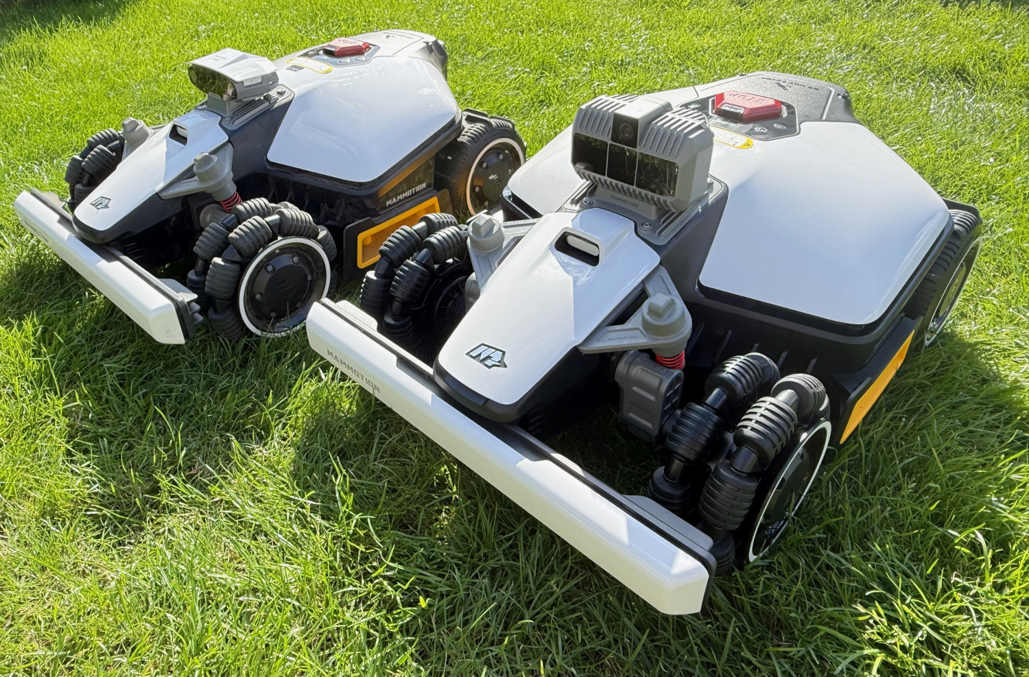 Робот-газонокосилка с RTK или лазером - что лучше? Обзор Mammotion Luba ...