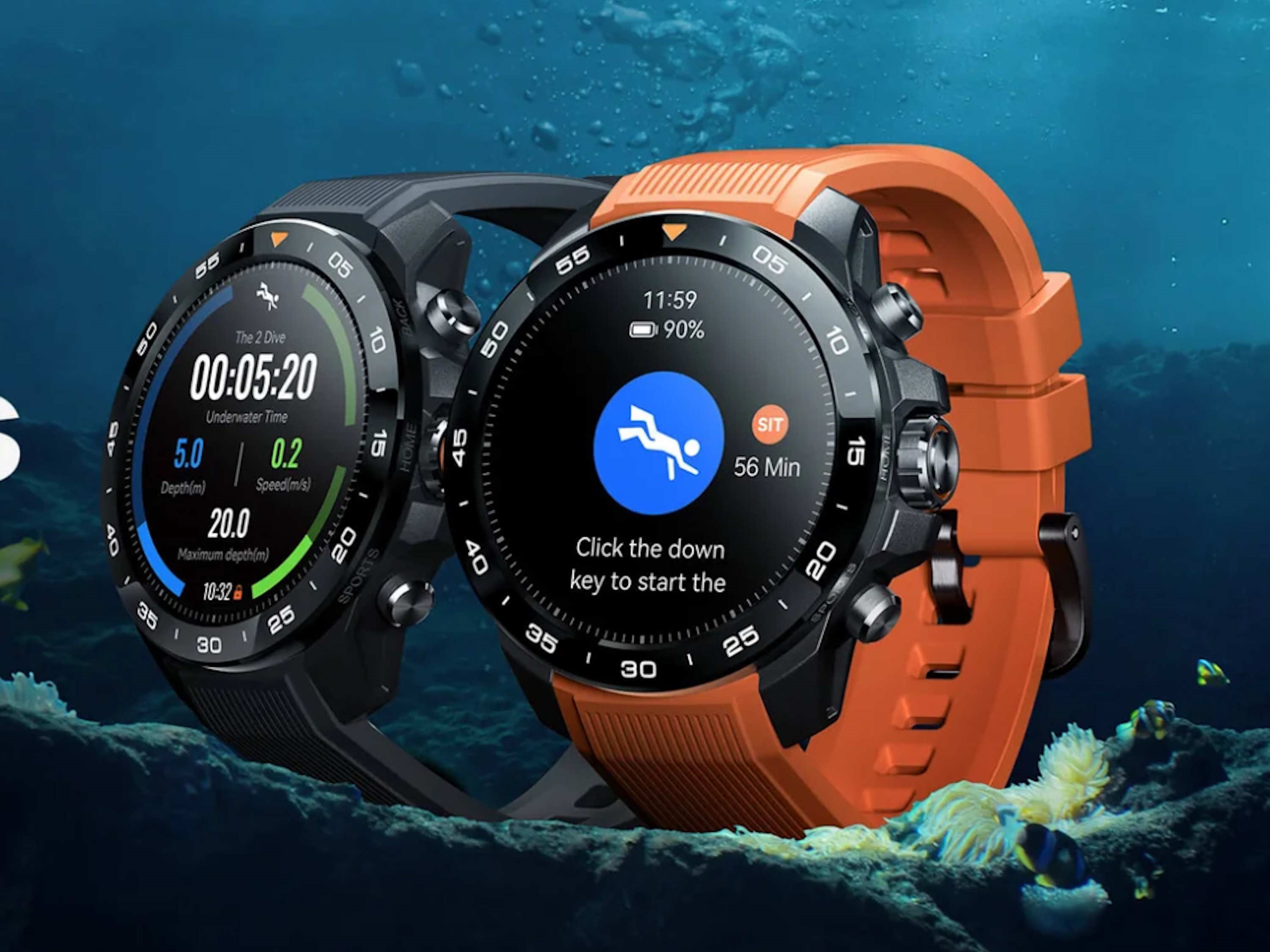 GS Explorer S: Новые GPS smartwatch с функциями дайвинга, прочным ...