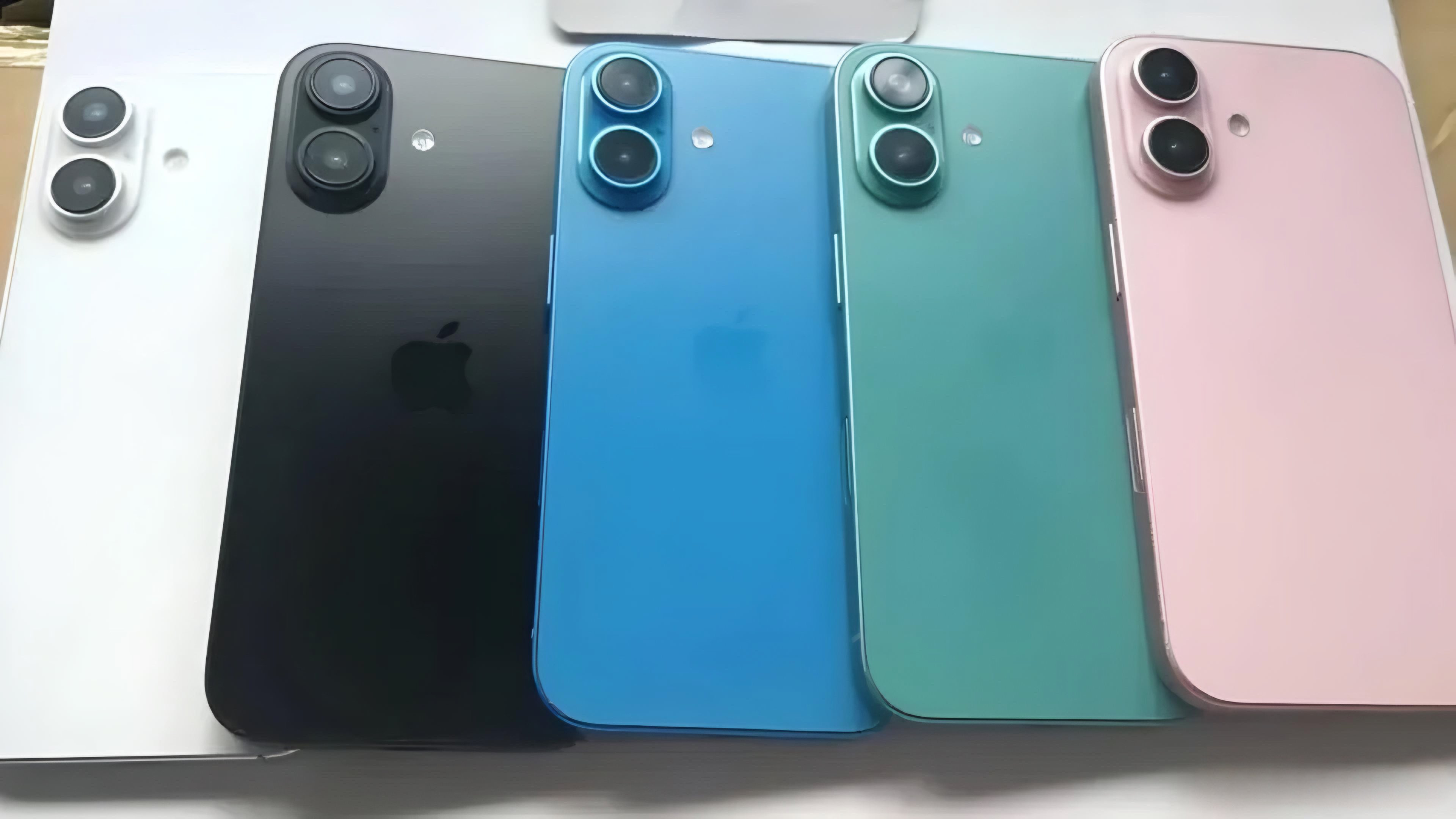 Новый Apple Дизайн и цвета iPhone 16 показаны в сравнительном видео с ...