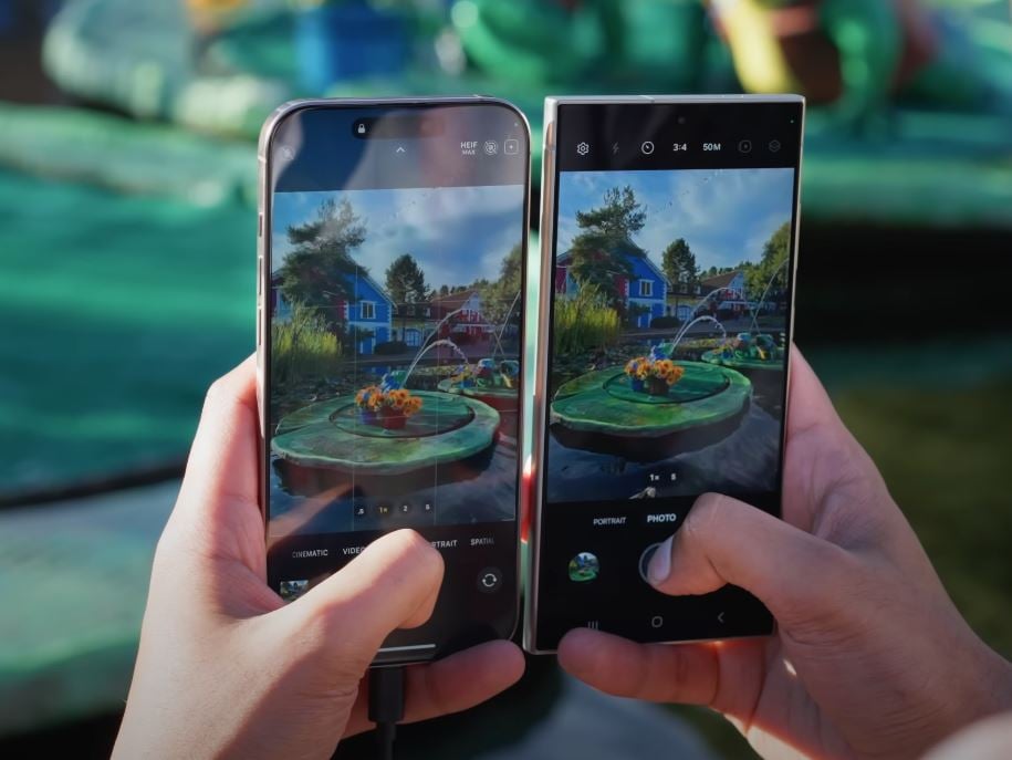 S24 Ultra против iPhone 16 Pro Max: сравнение флагманских камер ...