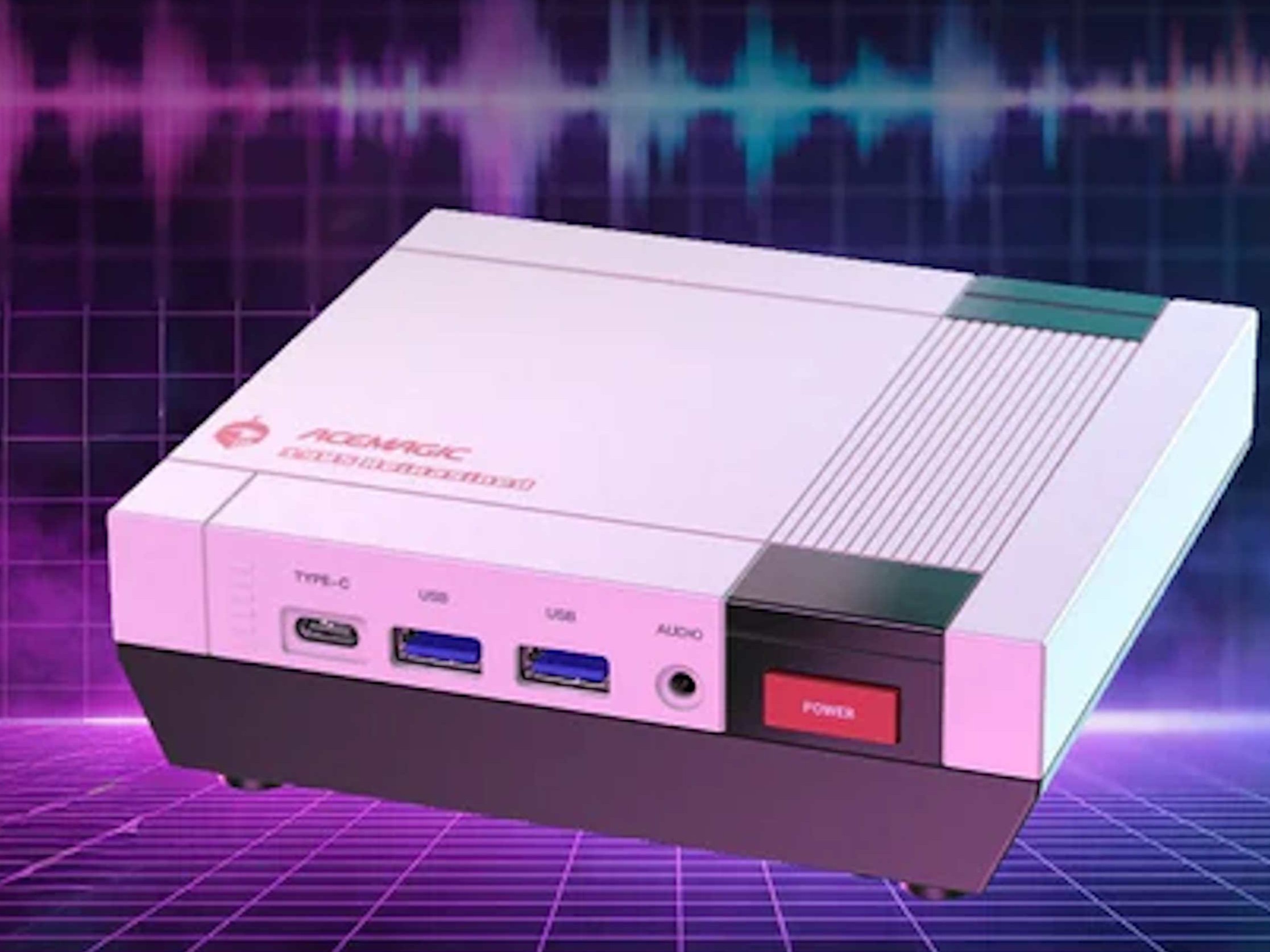 Мини-ПК Acemagic Retro X5 выглядит как NES, но оснащен AMD Ryzen AI 9 ...