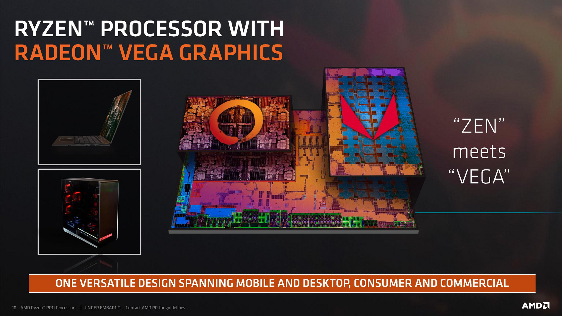 Официально представлены мобильные процессоры AMD Ryzen Pro ...