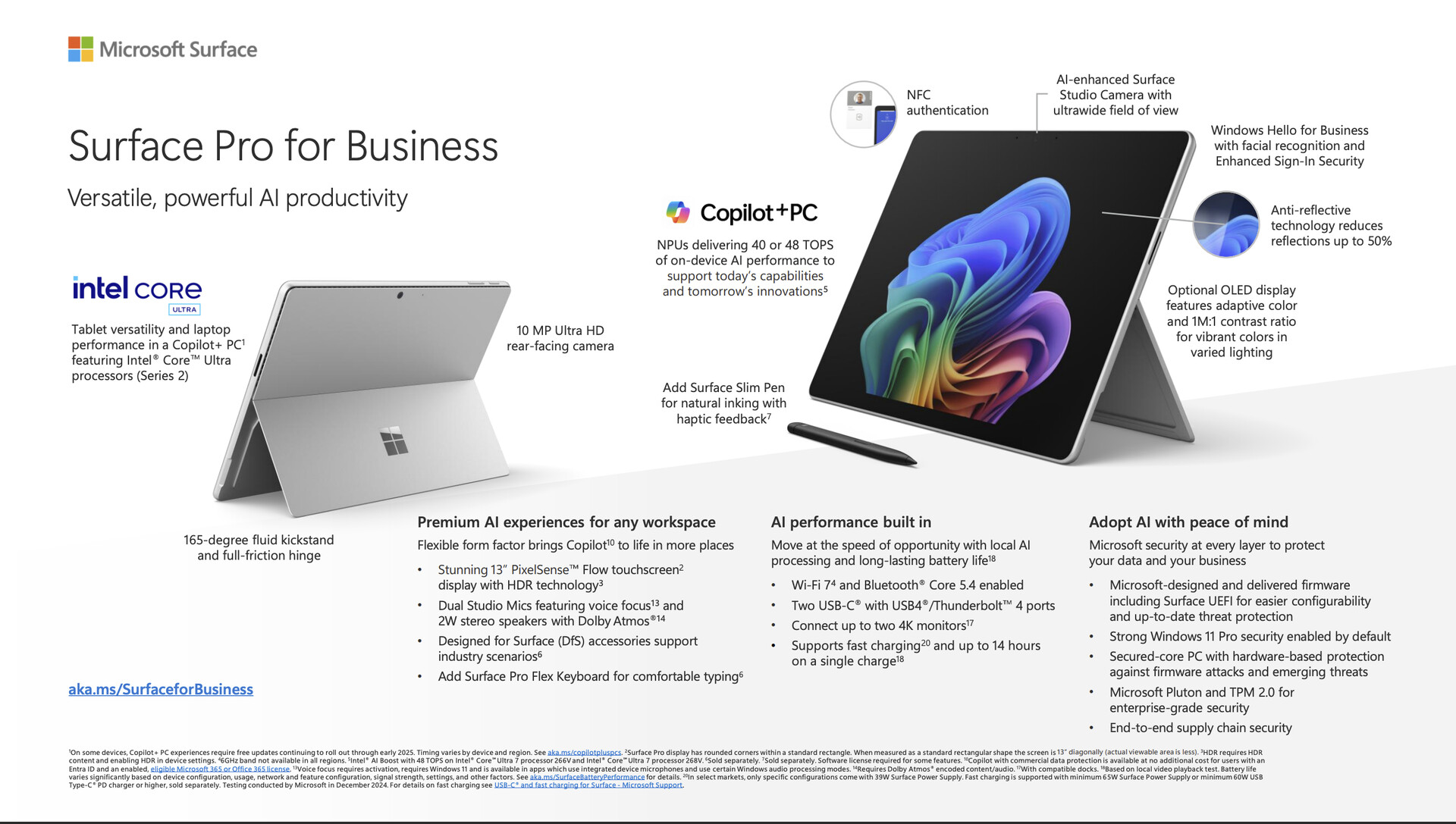 Microsoft Surface Pro: Новая модель 2-в-1 с дисплеем 3:2, NFC и ...