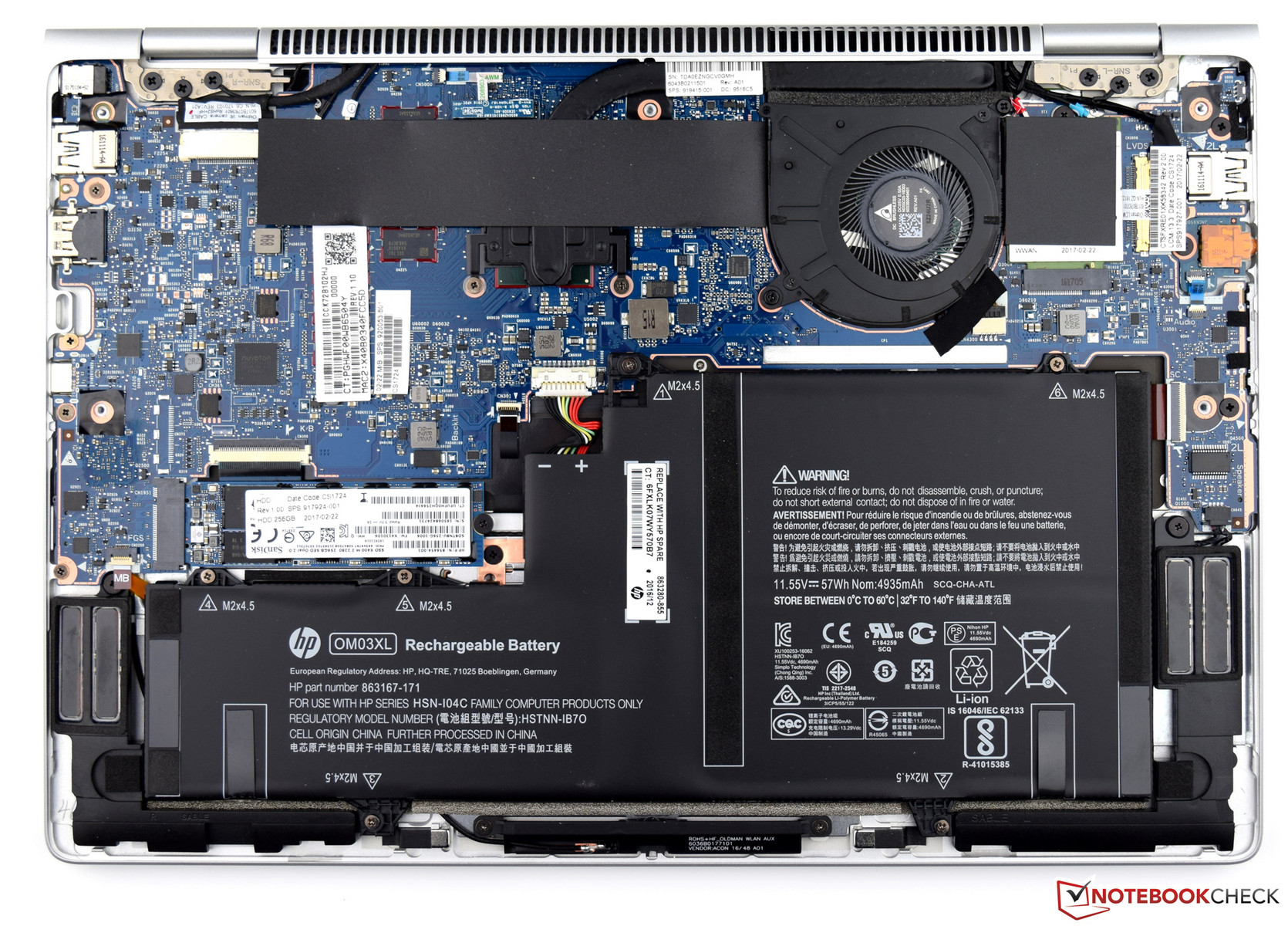 Обзор ноутбука-планшета HP EliteBook x360 1030 G2 - notebookcheck-ru ...