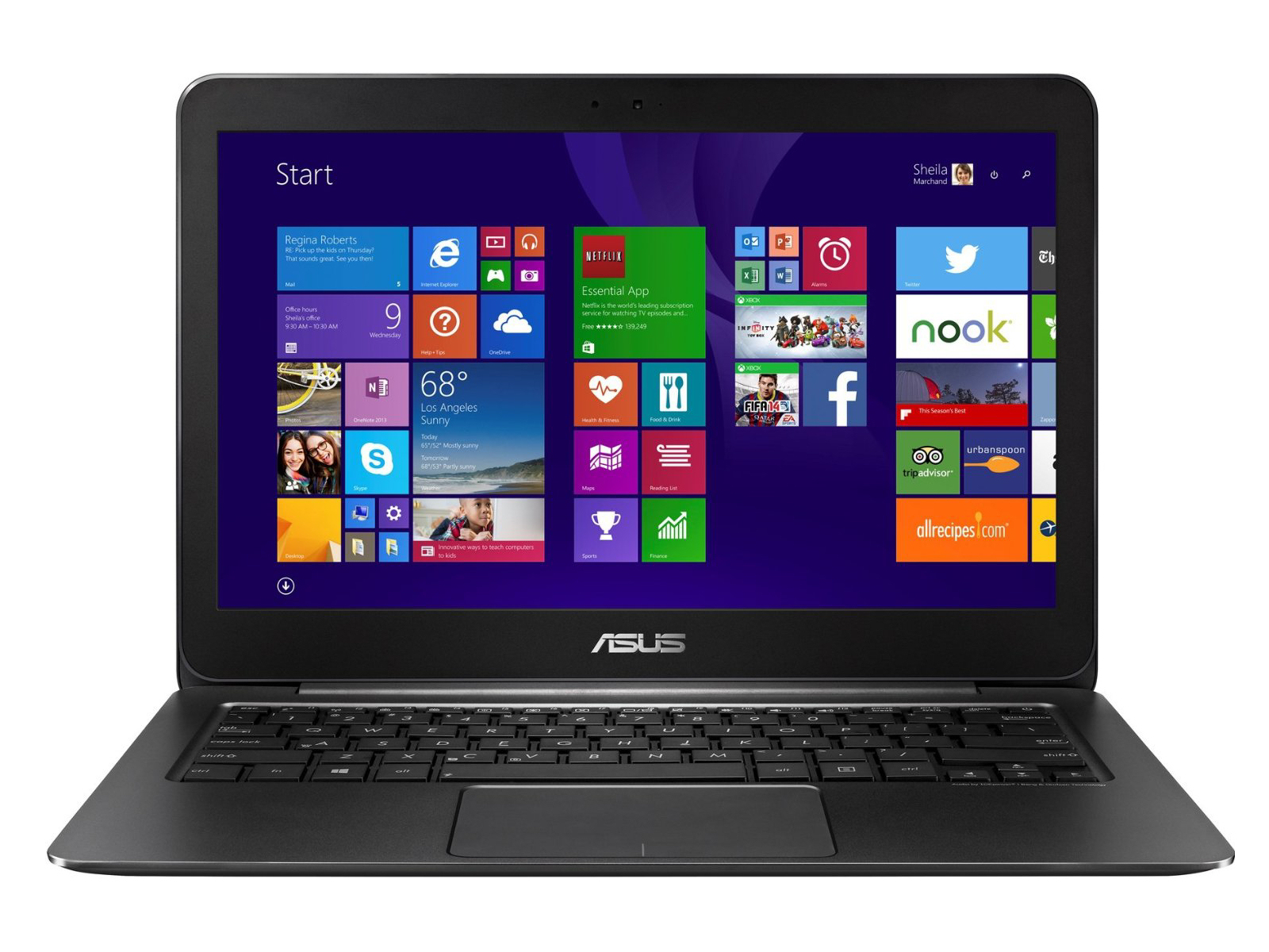 Asus Zenbook серия - notebookcheck-ru.com Библиотека