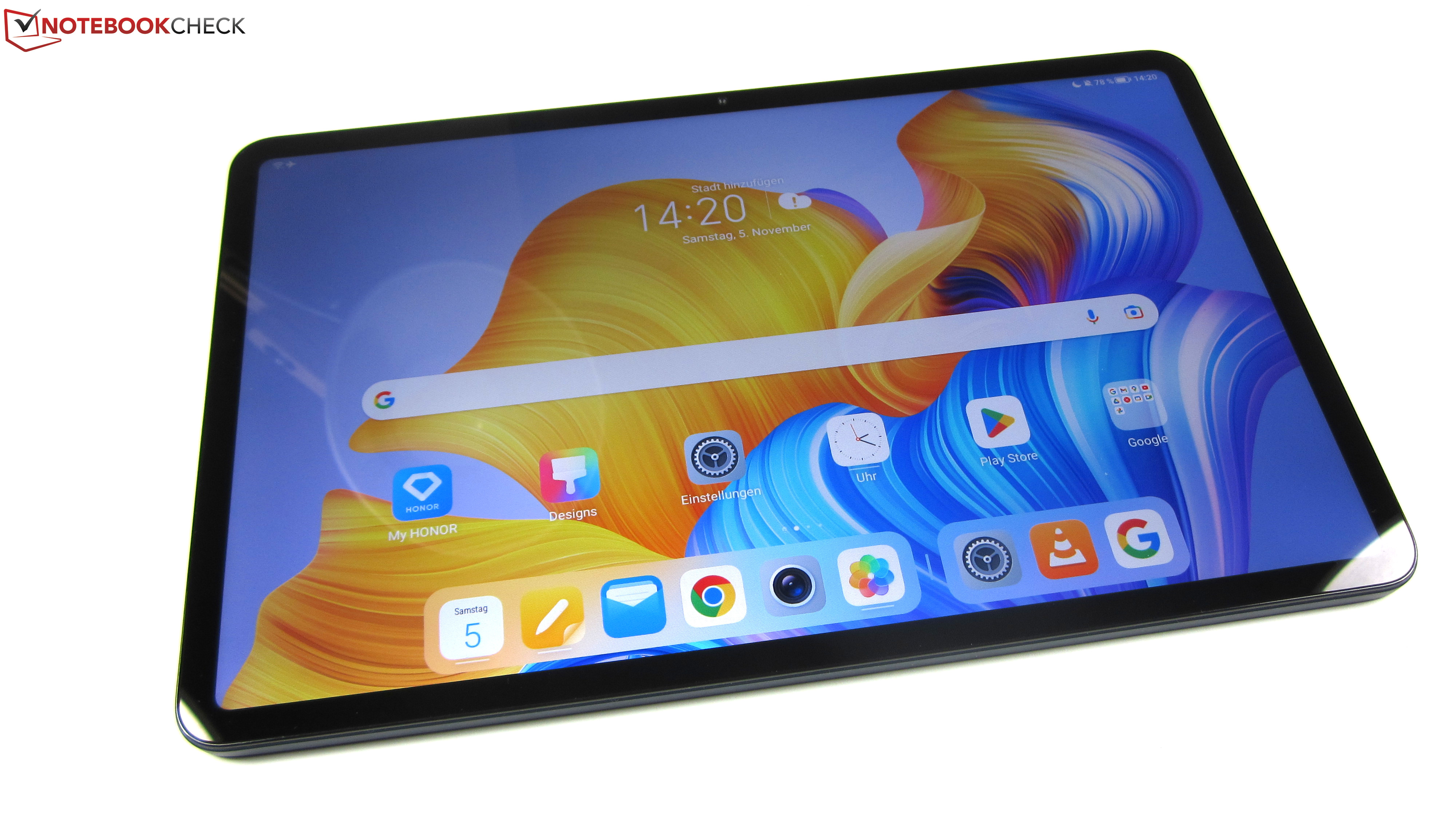 Honor Pad 8 - notebookcheck-ru.com Библиотека